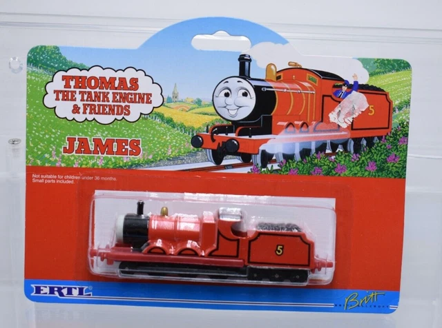 JAMES RED ENGINE ERTL Diecast Train 1993 Thomas the Tank Train Vintage ...