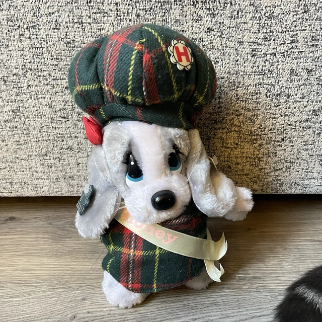 VINTAGE SAD SAM Girlfriend Honey Soft Toy Plush 1980s Applause, Tartan ...