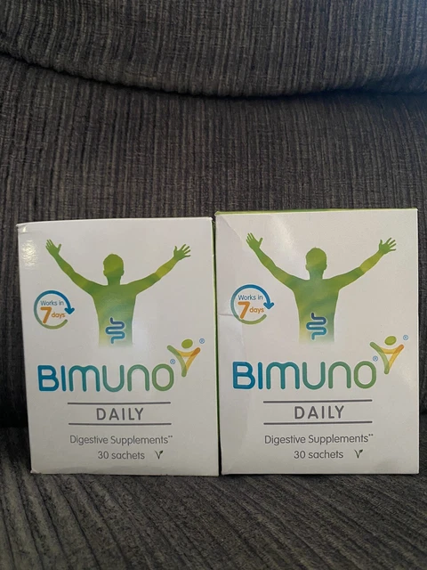 BIMUNO DAILY PROBIOTIC Powder Gut health 2x 30 sachets £32.99 - PicClick UK