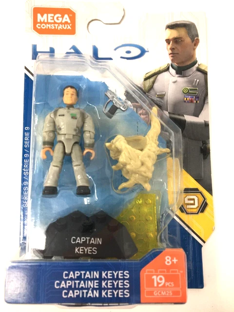 MEGA CONSTRUX BLOKS Halo Captain Keyes Series 9 inondation combat ...