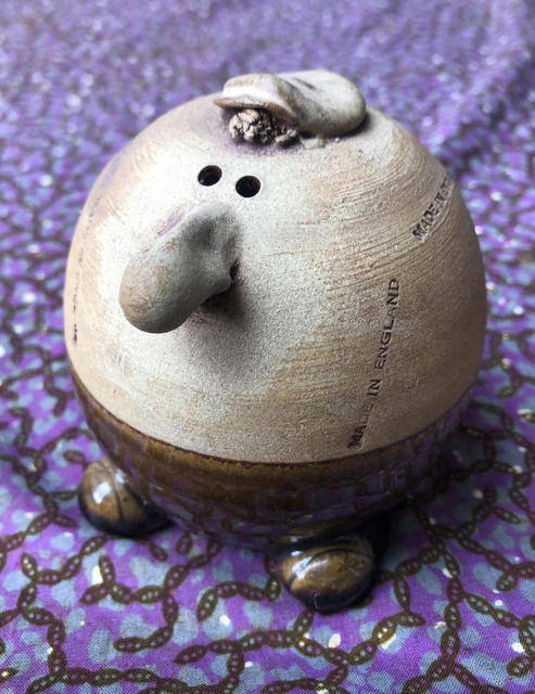 FRED GONK STYLE ceramic savings piggy bank FP Beatles Mod Swinging 60s ...