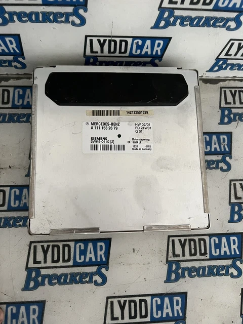 GENUINE MERCEDES CLK W208 Engine Control Unit Ecu Module A1111532779 W203 EUR 35,70 - PicClick DE