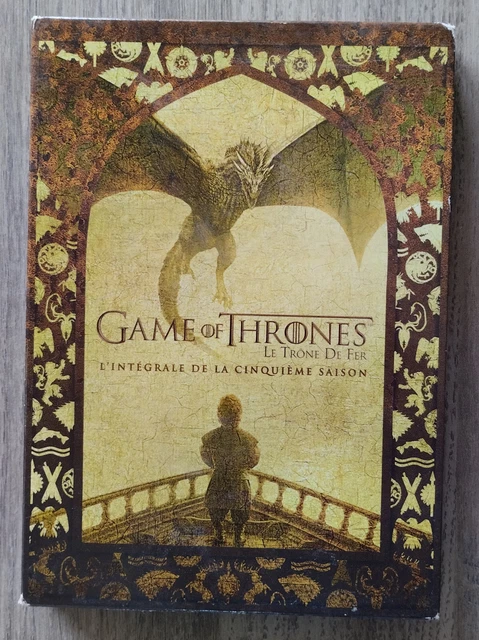 COFFRET DVD GAME of Thrones Le Trône de Fer Intégrale de la Saison 5 ...