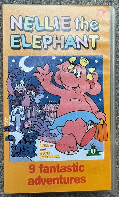 NELLIE THE ELEPHANT Video Vhs Oop Rare Special Edition Adventure Tony Robinson £4.99 - PicClick UK