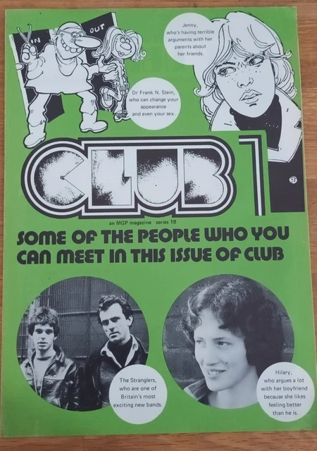 REVUE CLUB 1 en anglais TRES BON ETAT 8 pages 1978 MGP magazine series ...