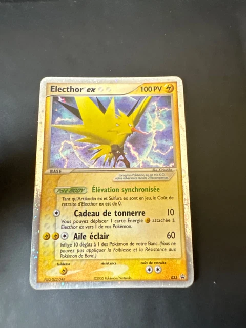 ELECTHOR EX - Pokémon 033 Promo Black Star Nintendo Fr EUR 19,99 ...