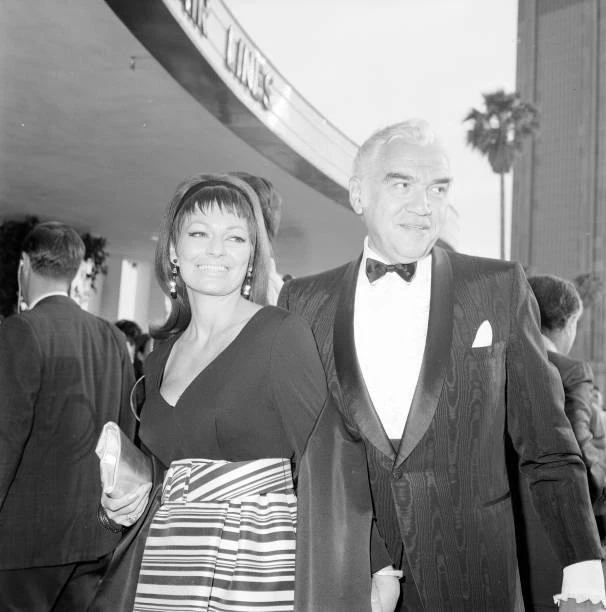 ACTOR LORNE GREENE And His Wife Nancy Deale 1968 Old Movie Photo EUR 6 ...