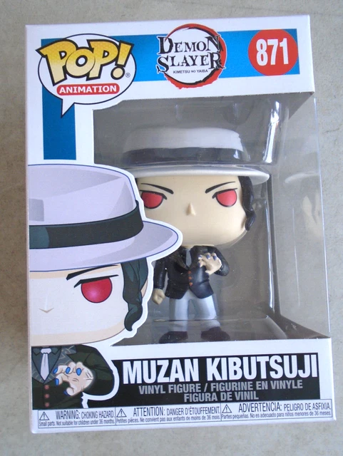 FUNKO POP! ANIMATION: Demon Slayer MUZAN KIBUTSUJI Figure #871 DAMAGE ...