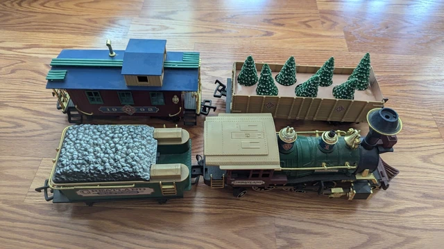 NEW BRIGHT TOY Train Engine Electric Battery 1986 Vintage Greatland ...
