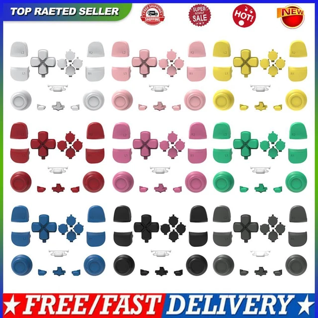 FOR DUALSENSE REPLACEMENT Button Full Set for PS5 Controller Repair ...