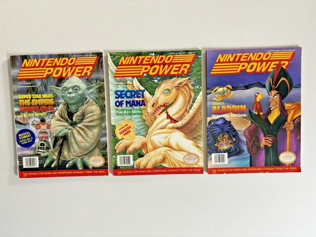 NINTENDO POWER MAGAZINE Lot Issues 53 - 55 with Posters £51.18 ...
