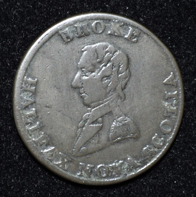 1814 HALIFAX, NOVA Scotia - Broke Token - Br. 879; NS-7A $95.00 ...