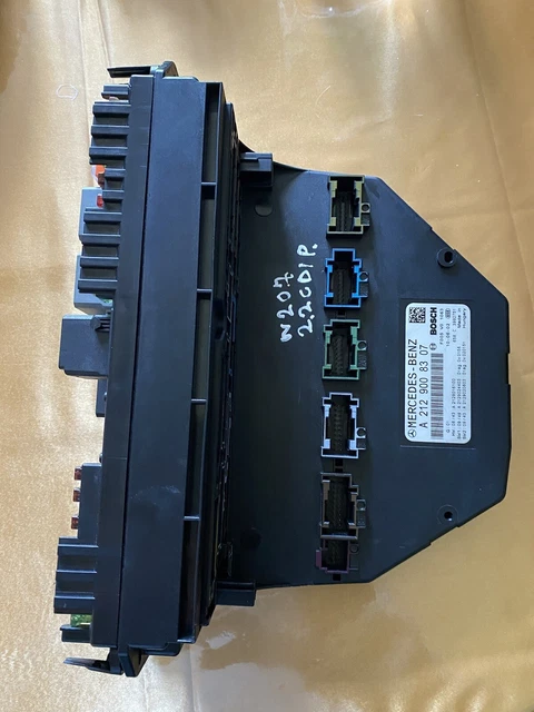 BOÎTIER FUSIBLE SAM Mercedes w207 w212 Classe E Reference A2129008307 ...