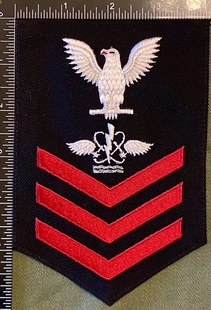 US NAVY AVIATION Warfare Systems Operator 1st Class Petty Officer Patch ...