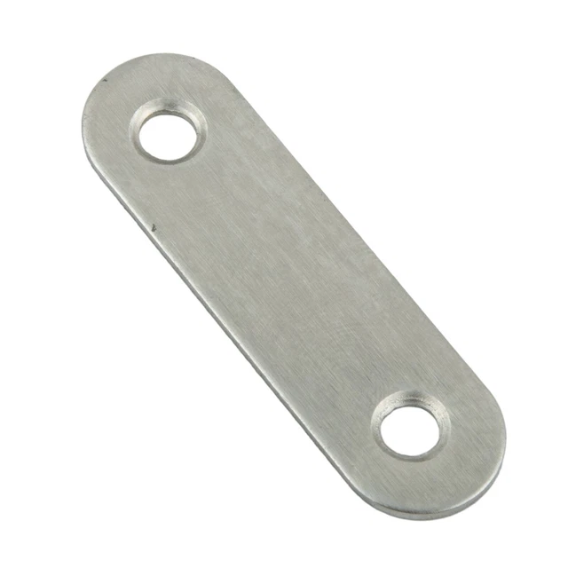 10 PIÈCES SUPPORTS de fixation droits en acier inoxydable robustes et ...