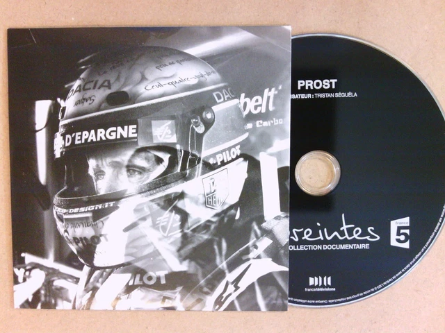 RARE DVD / Empreintes / Alain Prost / Interview 52 Minutes / Comme Neuf ...