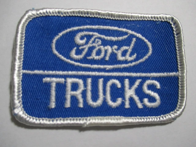 FORD TRUCKS PATCH Rig Wheels Hauler Pickup Semi Vintage Original NOS ...