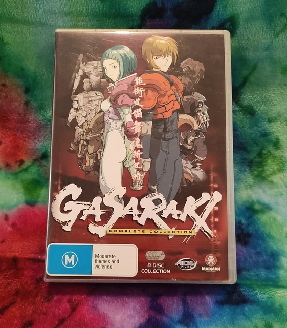 GASARAKI COMPLETE COLLECTION DVD Set Anime Madman R4 PAL - VGC - Free ...