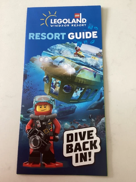 LEGOLAND WINDSOR RESORT 2025 Park Map Brand New - Mint Condition £3.05 ...