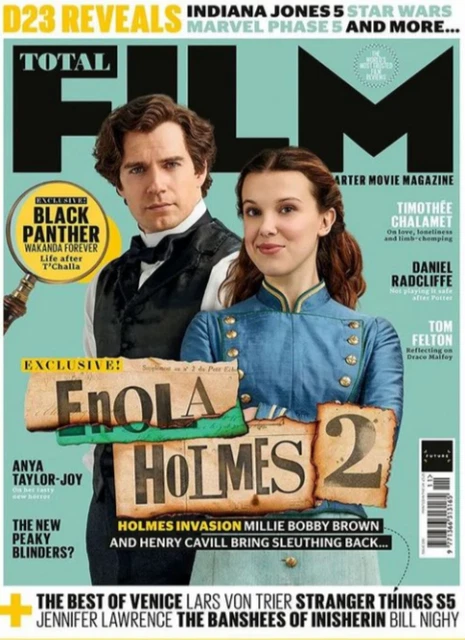 TOTAL FILM MAGAZINE #330 HENRY CAVILL MILLIE BOBBY MARRON ENOLA MAISONS ...