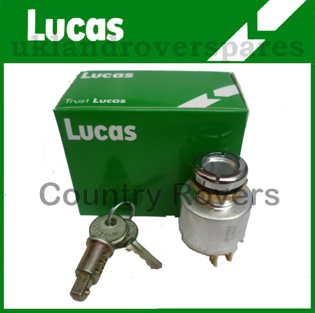 CLASSIC CAR IGNITION Switch Lucas With Barrel & Keys 3 Position 13H337 ...