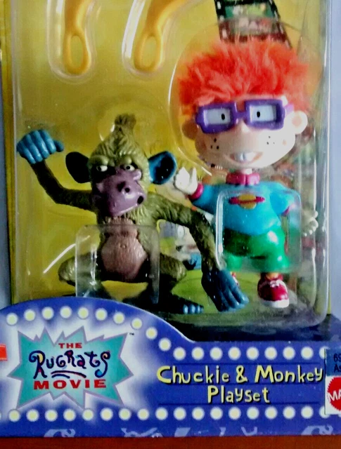 MATTEL NICKELODEON RUGRATS In Original Box ** Chuckie & Monkey ...