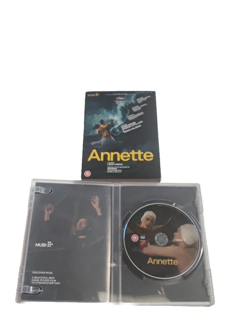 ANNETTE - DVD Adam Driver Marion Cotillard Romantic Epic Musical Drama ...