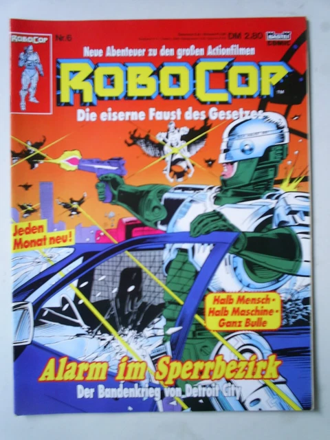 ROBOCOP - NR 6 -BASTEI COMIC 1991 - TOP EUR 15,99 - PicClick DE