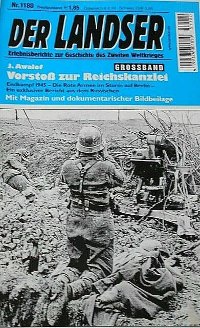 DER LANDSER &VORSTOSS zur Reichskanzlei" Nr. 1180 Endkampf 1945 in ...
