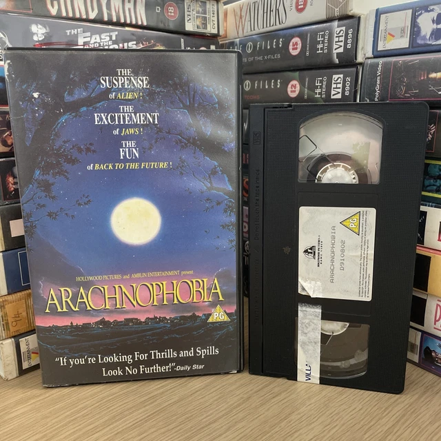 ARACHNOPHOBIA - BIG Box Ex-rental VHS - Jeff Daniels, Julian Sands ...