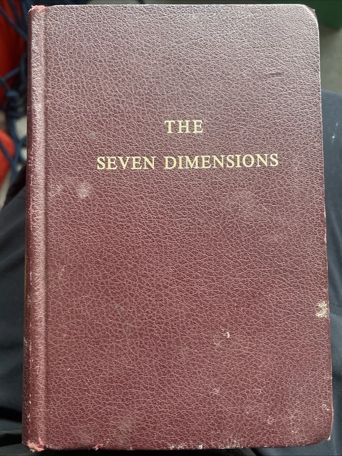 THE SEVEN DIMENSIONS Poems For Churches, Schools, And Various Occasions ...