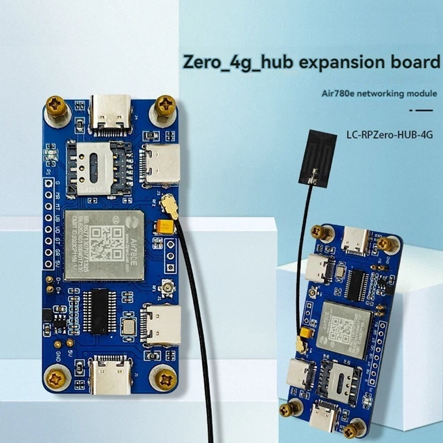 4G HUB EXPANSION Board Air780e Networking Module 4G CAT1 LTE ...