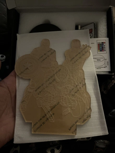 3D OPTICAL ILLUSION Lamp Game Controller Gifts 7 Colors Chang... £7.19 ...