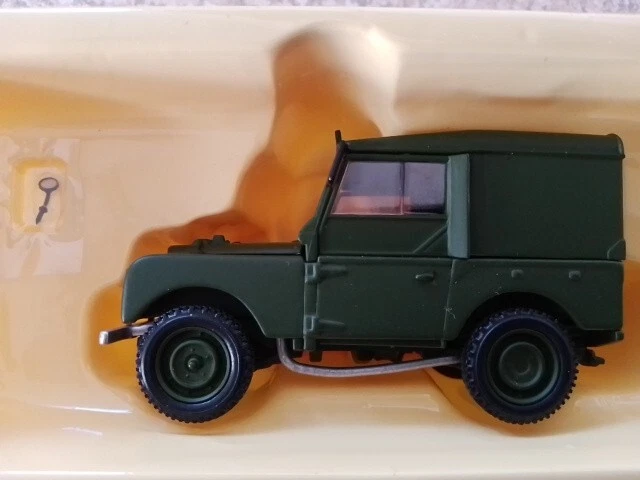 VANGUARD'S LAND ROVER SWB Police Green Hard Top Scale 1:43 Code VA11102 ...