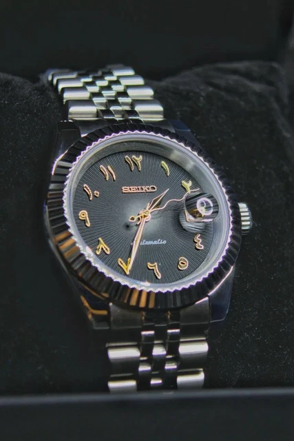 SEIKO MOD DATE-JUST Automatik Uhr (NH35A) Custom Uhr EUR 145,00 ...