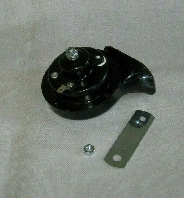 UNIVERSAL 12V TRUMPET Horn High Tone Single Terminal £18.50 - PicClick UK