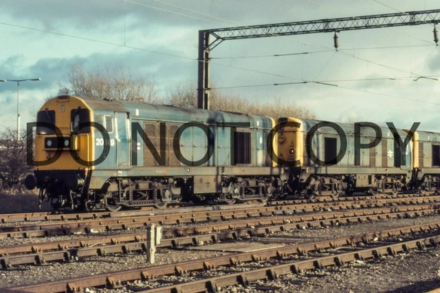 UK DIESEL TRAIN Railway Photograph Of Class 20 20149 Loco. (Rm20-260) £ ...