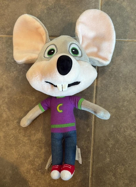 CHUCK E CHEESE Mascot Plush Stuffed Animal Toy Doll 10" £22.55 ...