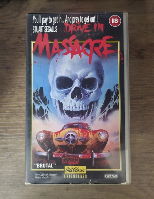 DRIVE IN MASSACRE Vipco Horror vhs £8.00 - PicClick UK