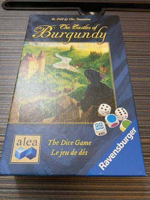 CASTLES OF BURGUNDY Dice Game - Roll And Write - English And French ...
