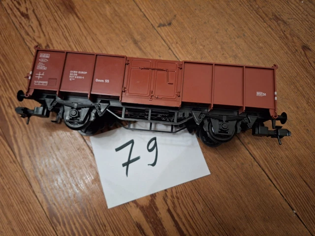MÄRKLIN 5850 SPUR 1 Offener Güterwagen Es040 (Omm 55) DB #79 EUR 34,56 - PicClick DE