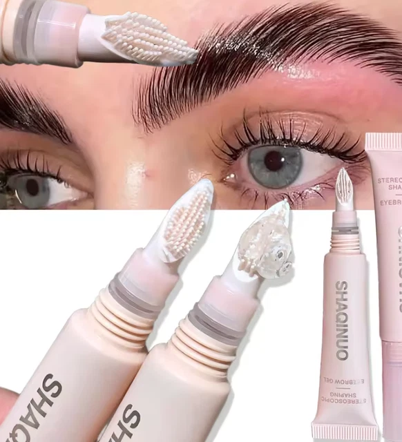 3D BROW GEL Waterproof Smudge-Proof Eyebrow Styling Shaping With ...