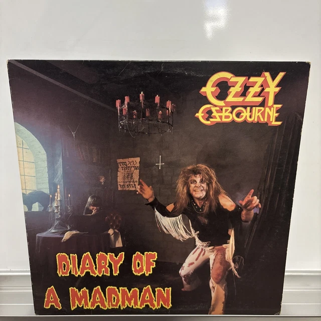 OZZY OSBOURNE - Diary Of A Madman - Vinyl LP 1981 1st Press - FZ37492 ...