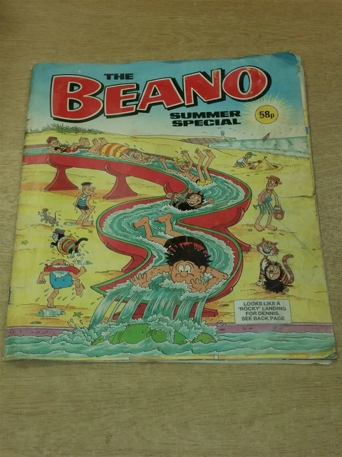 BEANO SUMMER SPECIAL 1987 Dennis The Menace Gnasher British Weekly * £6 ...