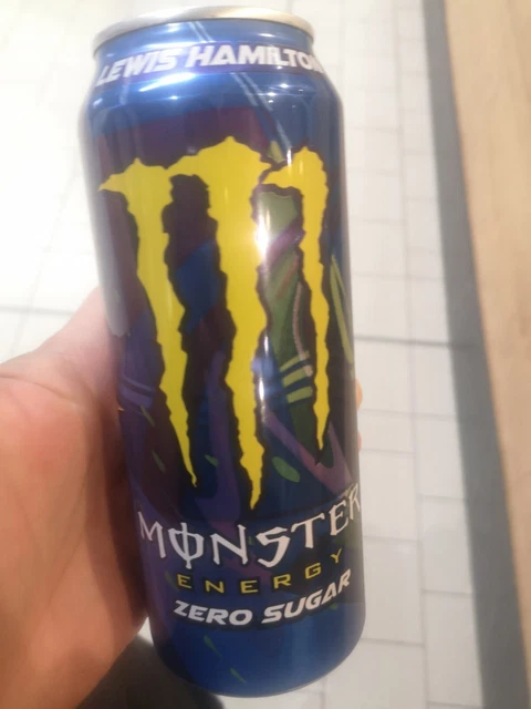 ENERGY DRINK, MONSTER Lewis Hamilton Pledge Logo Zero Sugar Sku 1022B ...