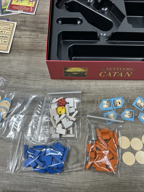 THE SETTLERS OF Catan Board Game 3061 Mayfair Games Klaus Teuber 100% ...