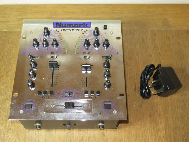 NUMARK DM1002EX - 2-channel rack-mountable DJ mixer / WORKS PERFECTLY £ ...