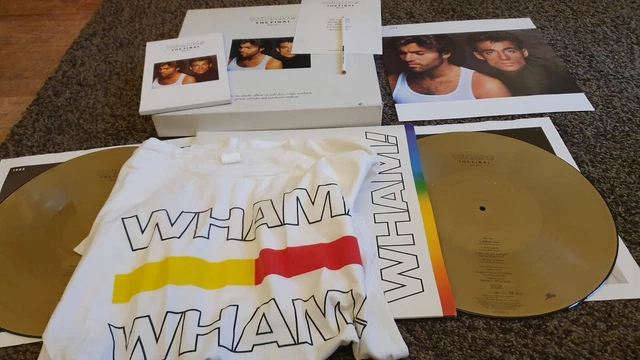 WHAM! – THE Final BOX SET COMPLETE GOLD DISCS INCLUDES T SHIRT EUR 155,77 - PicClick DE