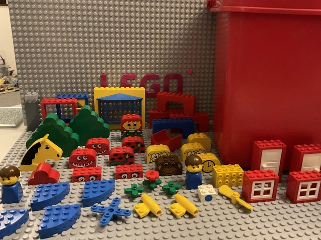 LEGO VINTAGE ANNI '80 Mattoncini, Fabuland, Finger Pupappet, Mc Donald ...