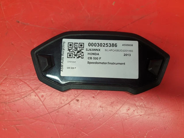 HONDA CB 500 F Speedo Instrument Cluster Speedometer 2013 0.5L Petrol £ ...